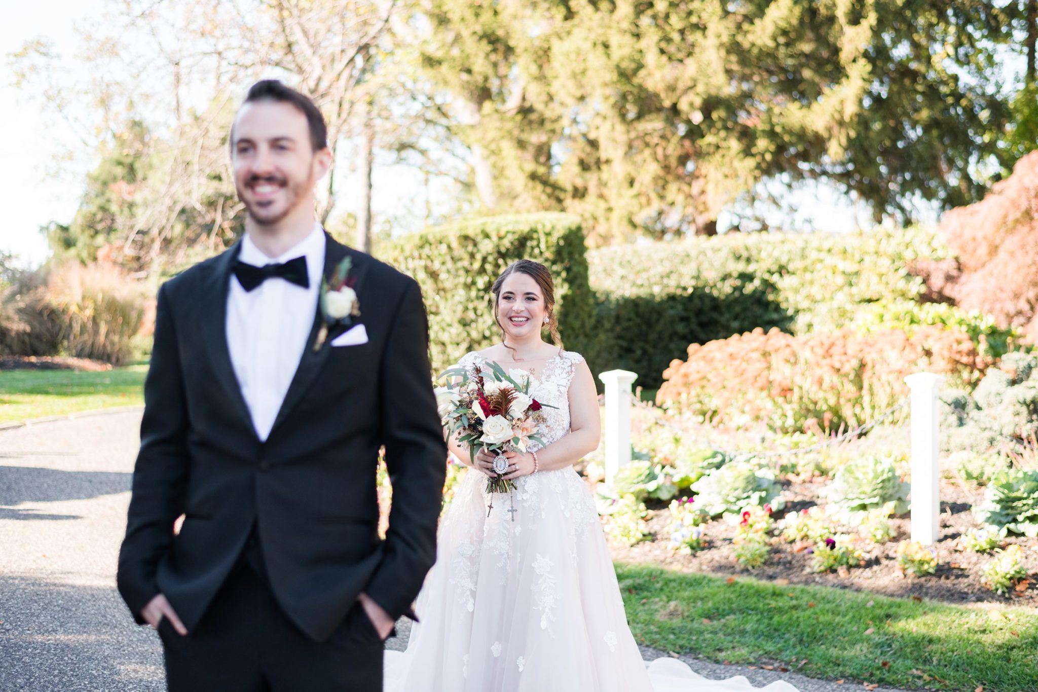 Autumn Wedding at Knowlton Mansion by Andrea Krout