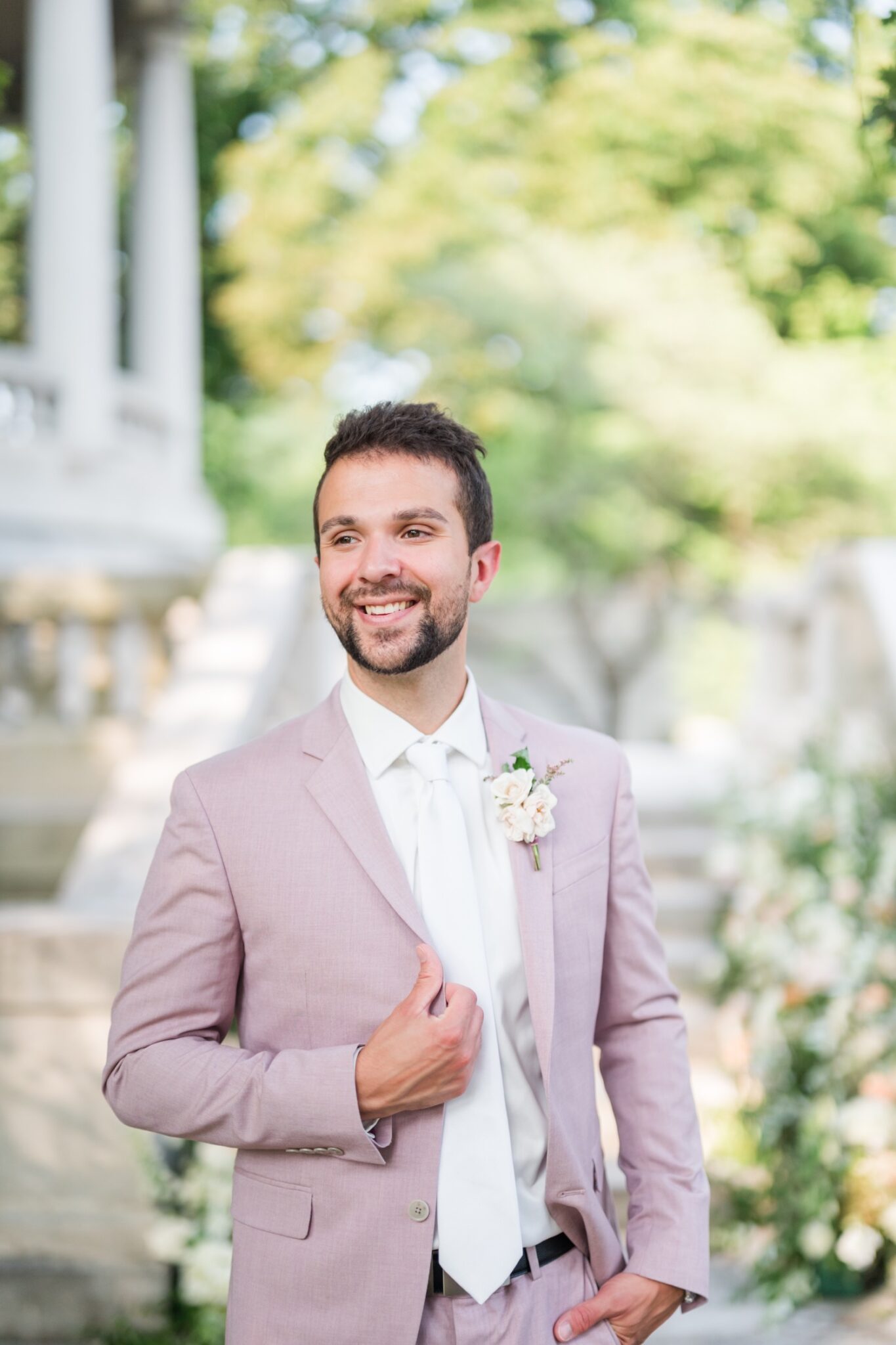 Elkins Park PA Wedding at Elkins Estate